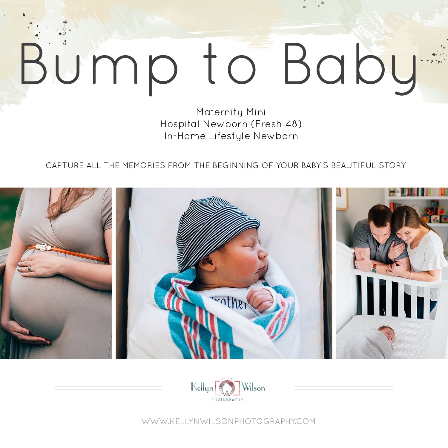 Schedule a New Bump to Baby Photo Session Bundle for Your Bundle of Joy ...